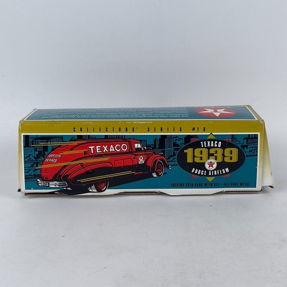Toys | Vintage Ertl 1939 Dodge Air Flow Texaco Fuel Truck Die Cast Coin ...